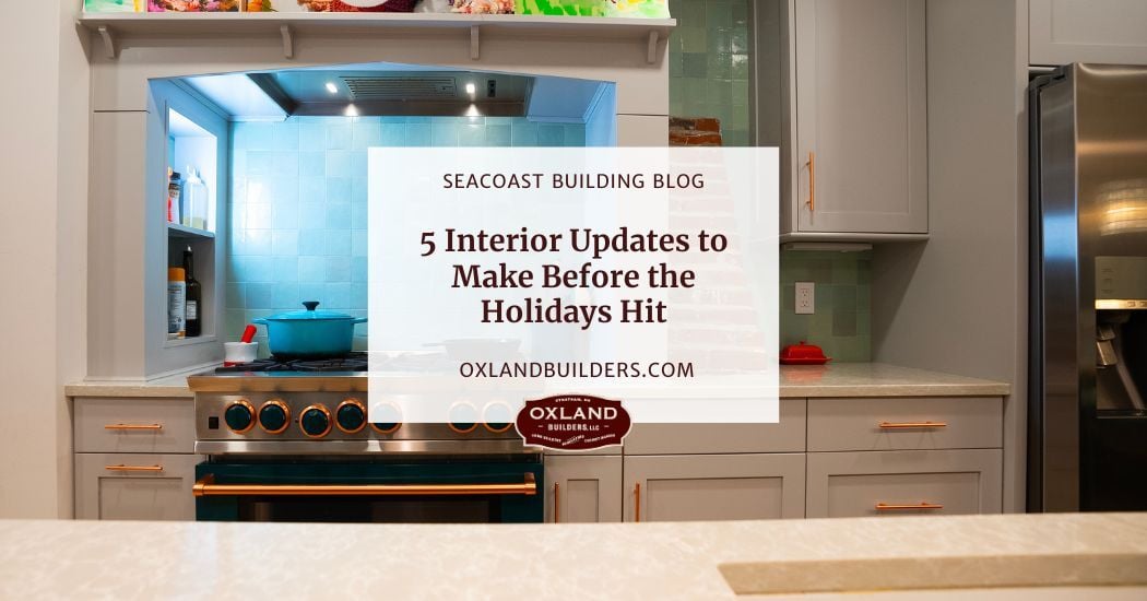 5 Home Interior Updates to Make Before the Holidays Hit